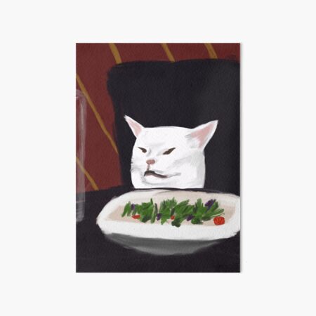 "Smudge The Cat Meme" Art Board Print by Trevill | Redbubble