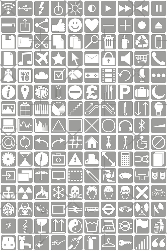 "NDVH Icons" by nikhorne | Redbubble