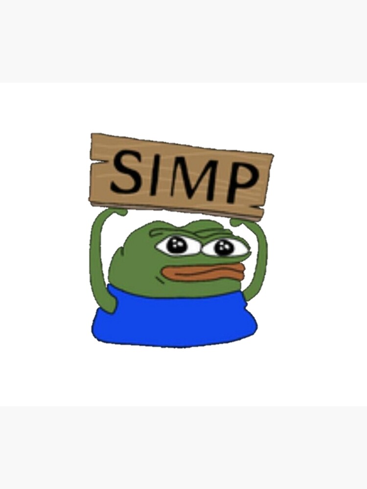 "Pepe the frog anti-simp" Poster for Sale by Svincee | Redbubble