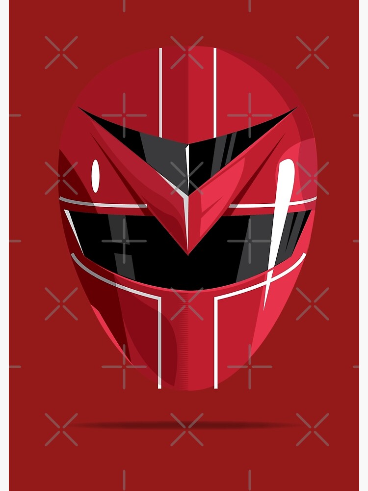"Red Mask Hero Helmet" Art Print for Sale by demetriusdesign | Redbubble