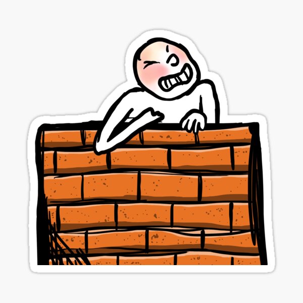 "overcome obstacles with tenacity" Sticker by queen-salmon | Redbubble