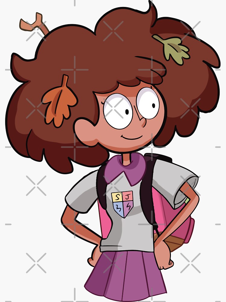 "cute anne boonchuy !!! - Amphibia" Sticker by Blood-of-GHOST | Redbubble