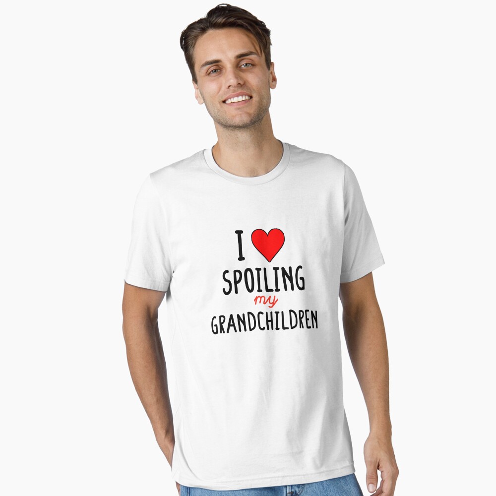 "Funny grandparents quote i love spoiling my grandchildren shirt ...
