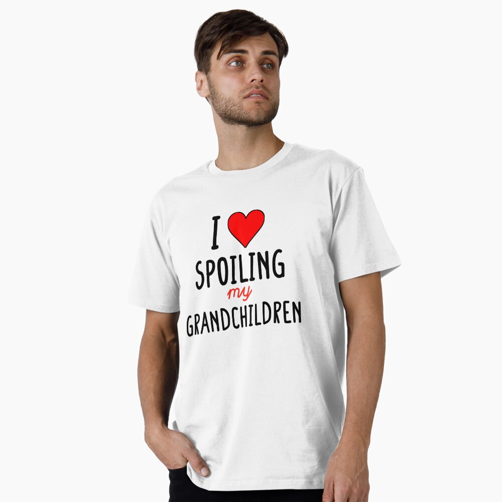 "Funny grandparents quote i love spoiling my grandchildren shirt ...