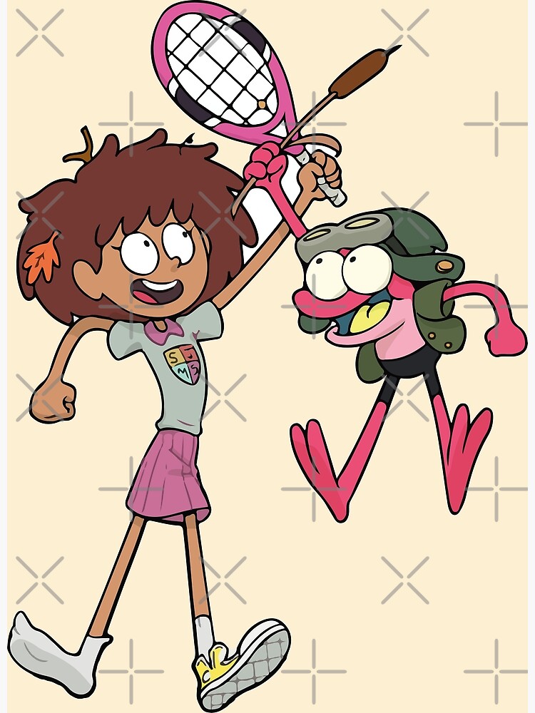 "cute anne boonchuy and planter !!! - Amphibia" Poster by Blood-of ...