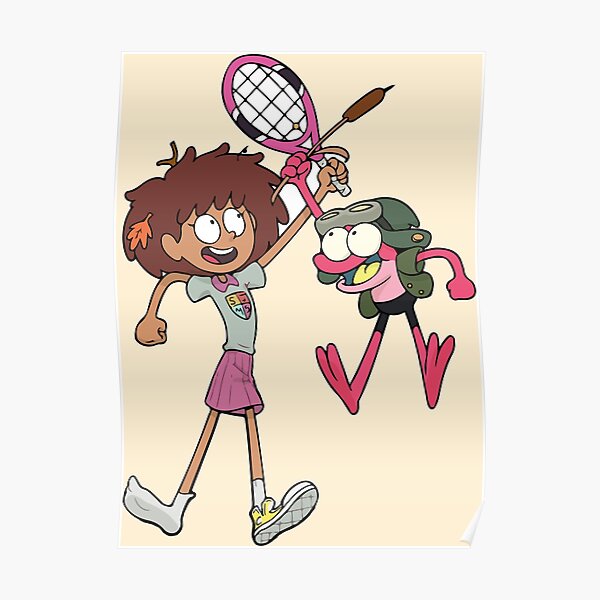 "cute anne boonchuy and planter !!! - Amphibia" Poster by Blood-of ...