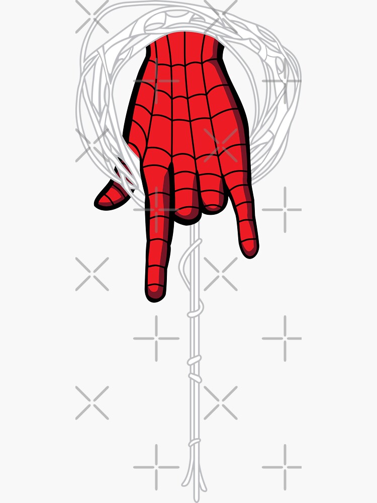 "Hand Of The Spider" Sticker for Sale by InsomniaStudios | Redbubble