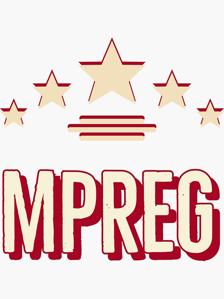 "mpreg" Sticker for Sale by customfanx | Redbubble