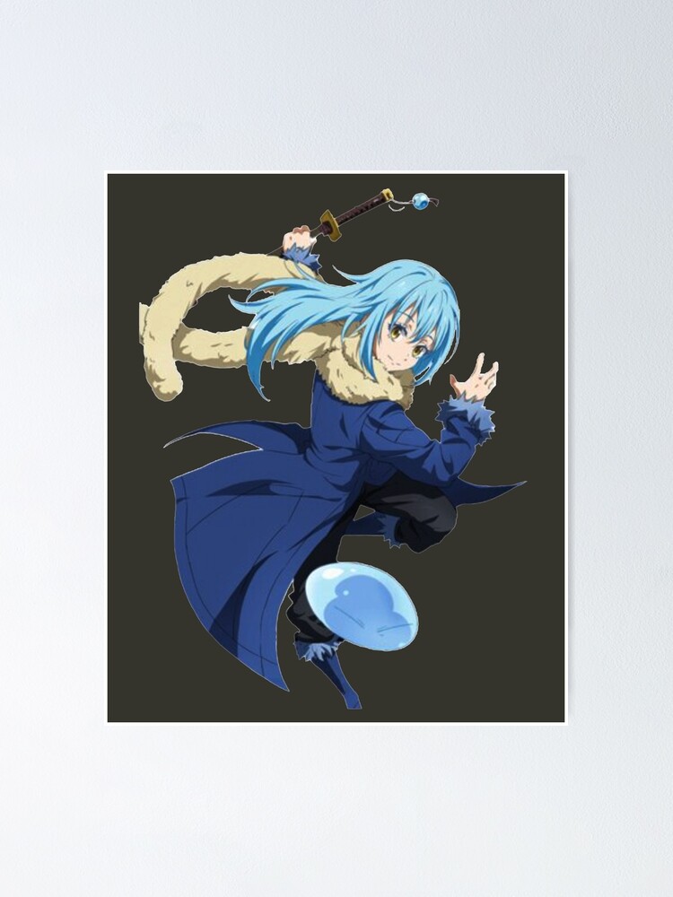 "Rimuru Tempest - Tensei shitara Slime Datta Ken" Poster by Alexander9n ...