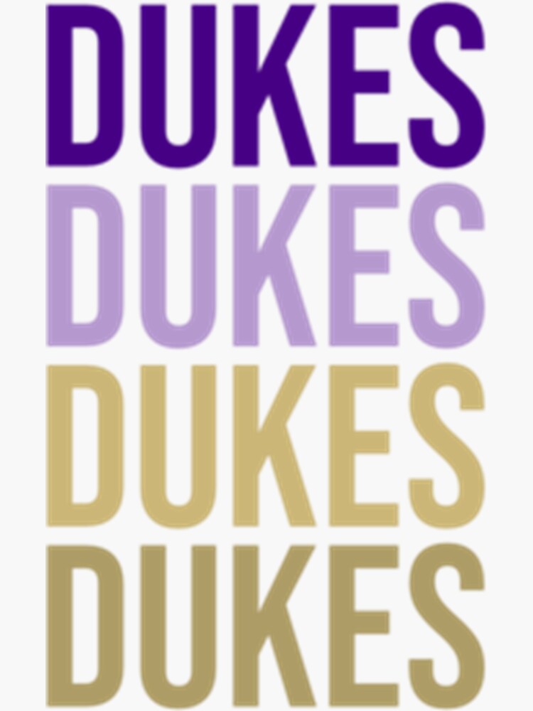 "JMU - James Madison University - Dukes " Sticker by StellasCosmos ...