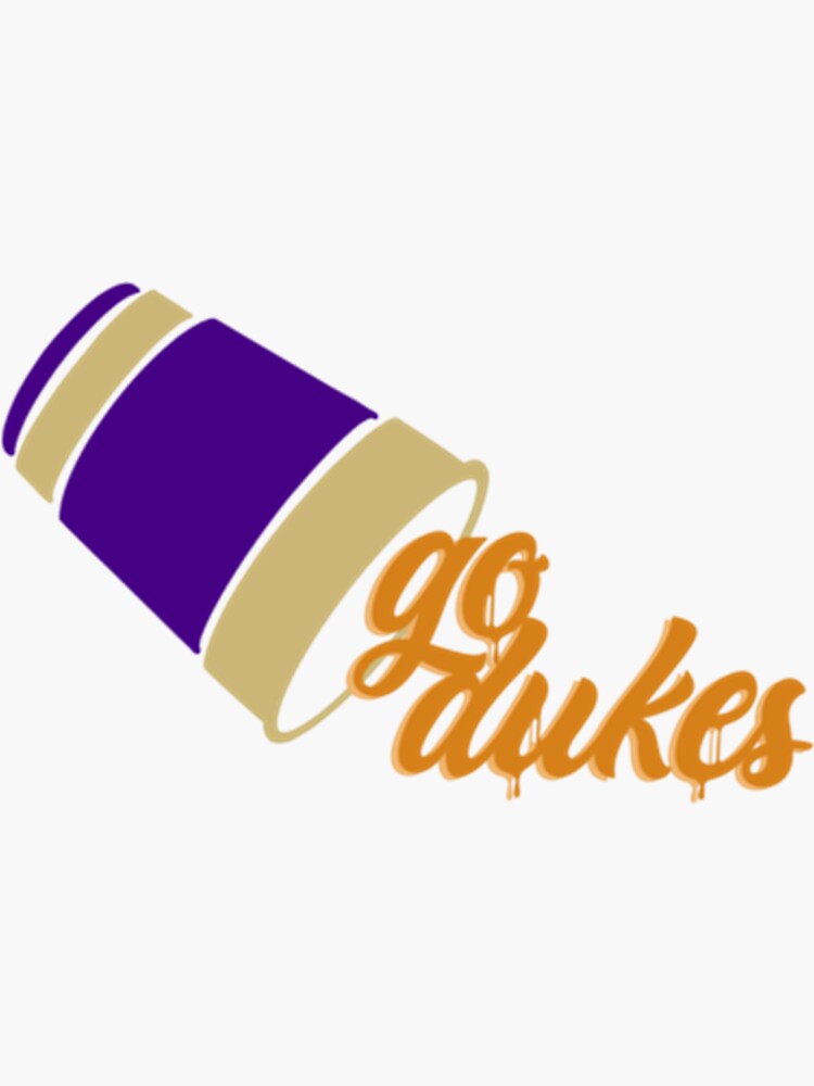 "JMU - James Madison University - Dukes " Sticker by StellasCosmos ...