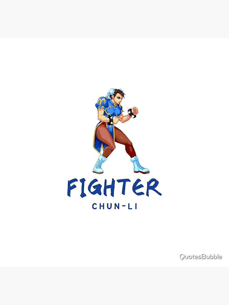 "Chun Li" Poster for Sale by QuotesBubble | Redbubble