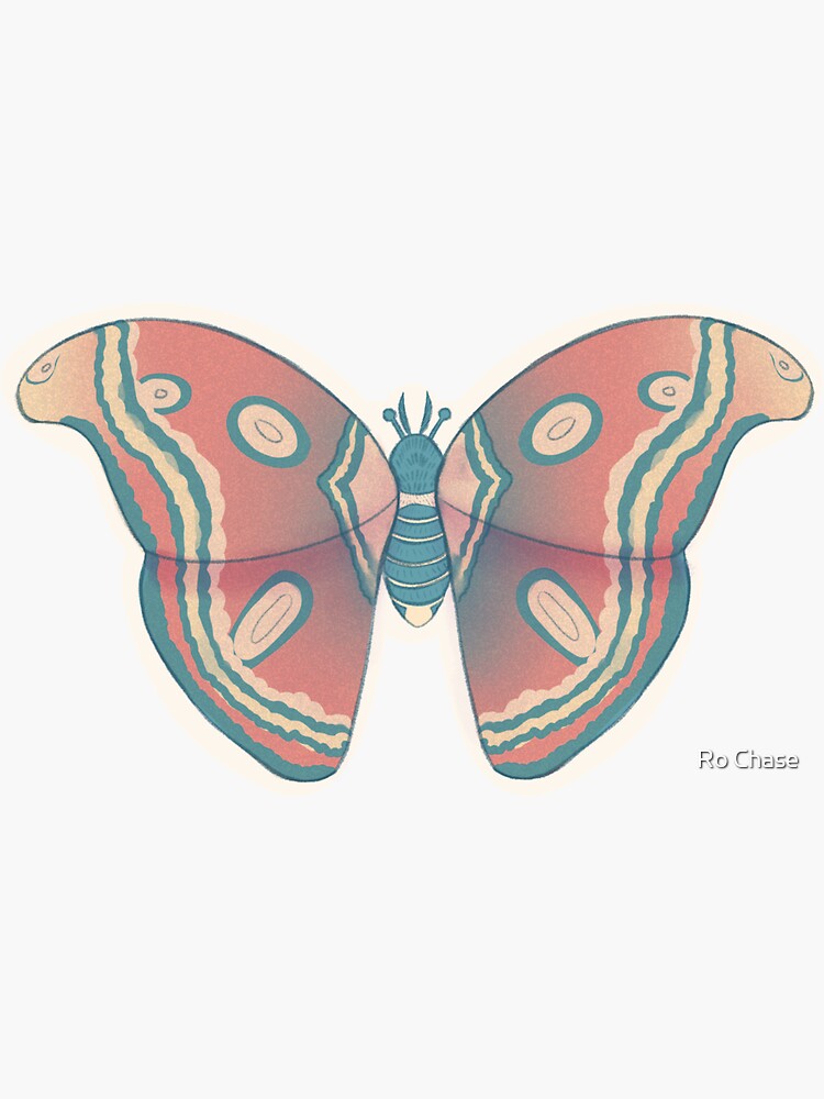 "trans pride moth" Sticker for Sale by raindropdoodles | Redbubble