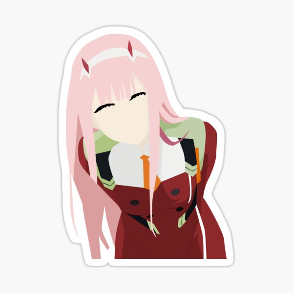 "Anime waifu art" Sticker for Sale by Artful-Center | Redbubble