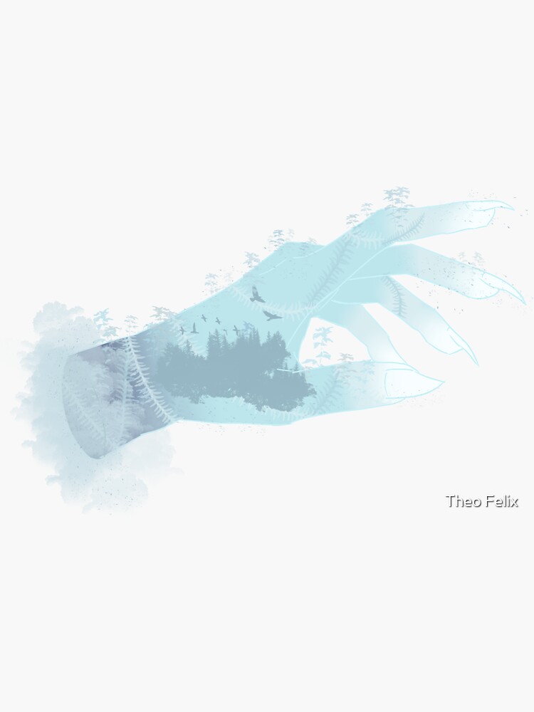 "Wizard Magic Mage Hand DnD" Sticker by FoolishGremlin | Redbubble