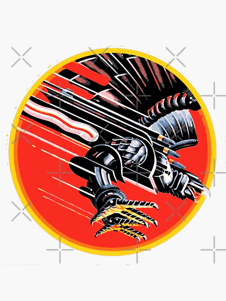 "JUDAS PRIEST art " Sticker for Sale by kegdal6v | Redbubble