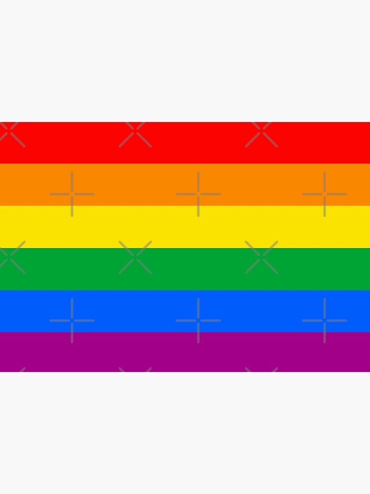 Lgbtq Rainbow Pride Flag Poster For Sale By Gayesthetic Redbubble