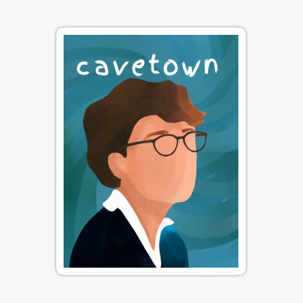 "Cavetown Painting" Sticker by SarahKStickers | Redbubble
