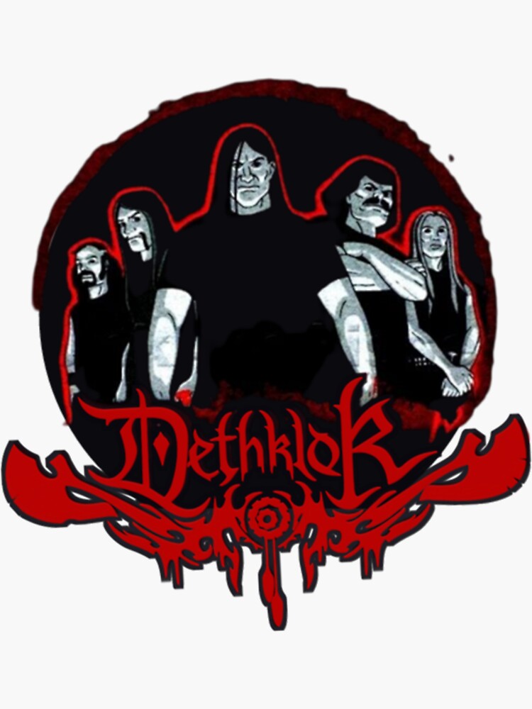 "DETHKLOK Classic " Sticker by Perciaccanto | Redbubble