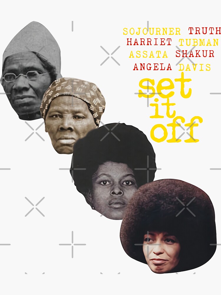 Pegatina «Kura Sojourner Truth Harriet Tubman Assata Shakur Angela Davi ...