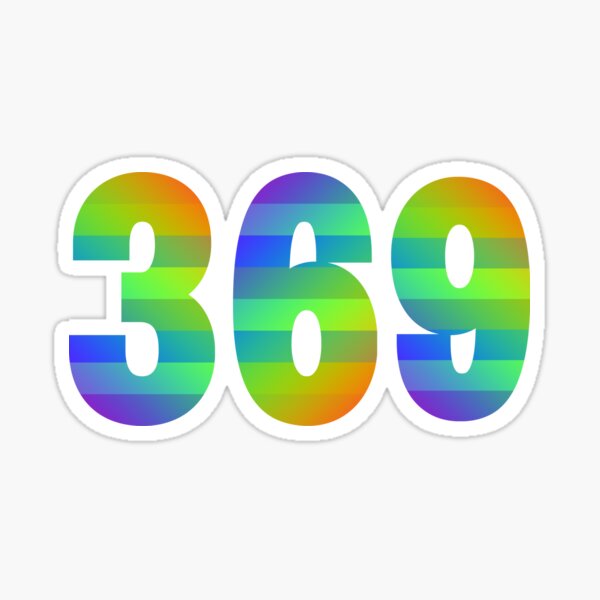 Tesla Magic Manifesting Numbers In Bold Affirming Rainbow Stripes