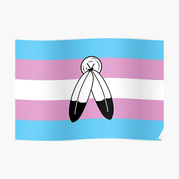 "Two Spirit Trans Pride Flag" Poster for Sale by Gayesthetic | Redbubble