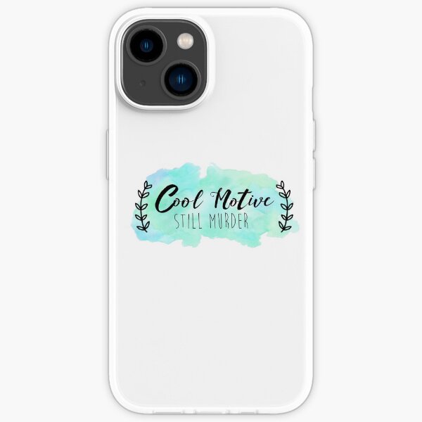 "Cool Motive, Still Murder" iPhone Case for Sale by EmJayAnders | Redbubble