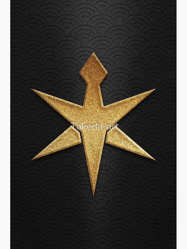 "Chiba Prefecture Symbol in Gold Faux" Poster for Sale by Takeda-art ...