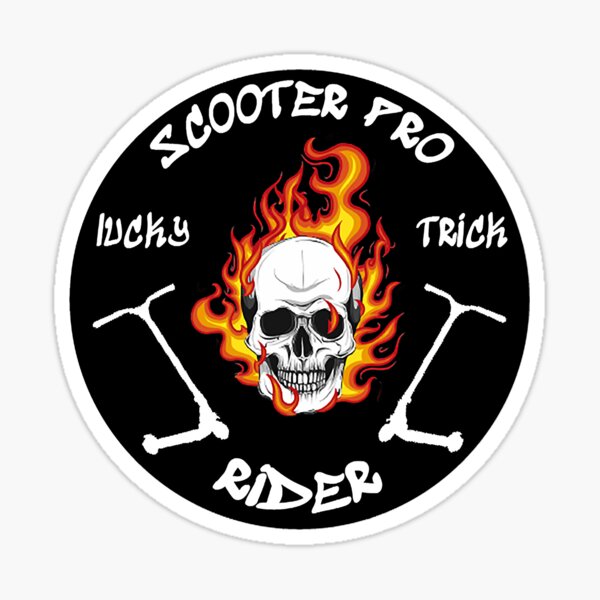 "Gifts Idea Scooters Funny Gifts Boy Girl" Sticker for Sale by ...