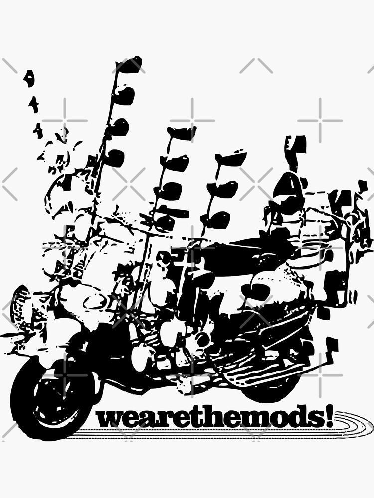 "We Are The Mods Funny Gifts Boy Girl" Sticker by Rodrigues173556 ...
