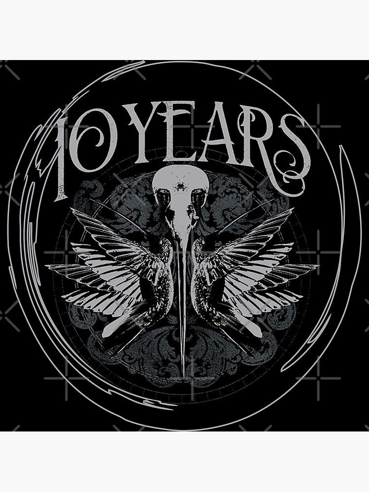 "10th Anniversary Best Band" Poster for Sale by stuwardbrond | Redbubble
