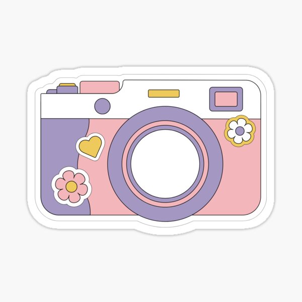 "Say cheese! Y2k film camera " Sticker for Sale by Sticktrickster ...