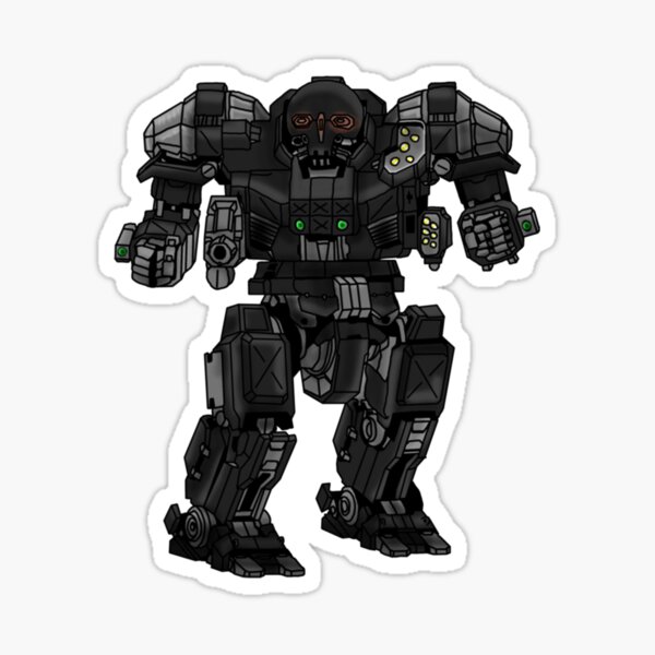 "Battletech Atlas D " Sticker by VMiranda-Store | Redbubble