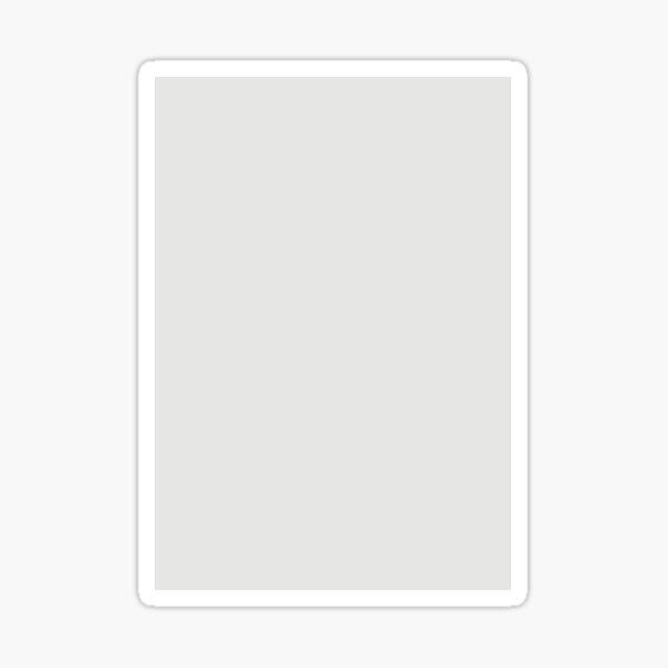 "Grey Solid Color Gray" Sticker for Sale by ZestyFruit | Redbubble