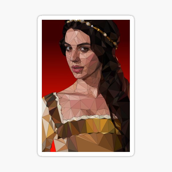 "Queen Mary of Scots" Sticker by SixerAtHeart | Redbubble