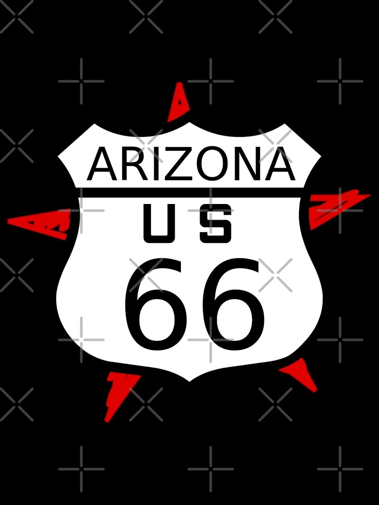 "Route 66 - historic route 66 - route 66 signs" Poster for Sale by ...