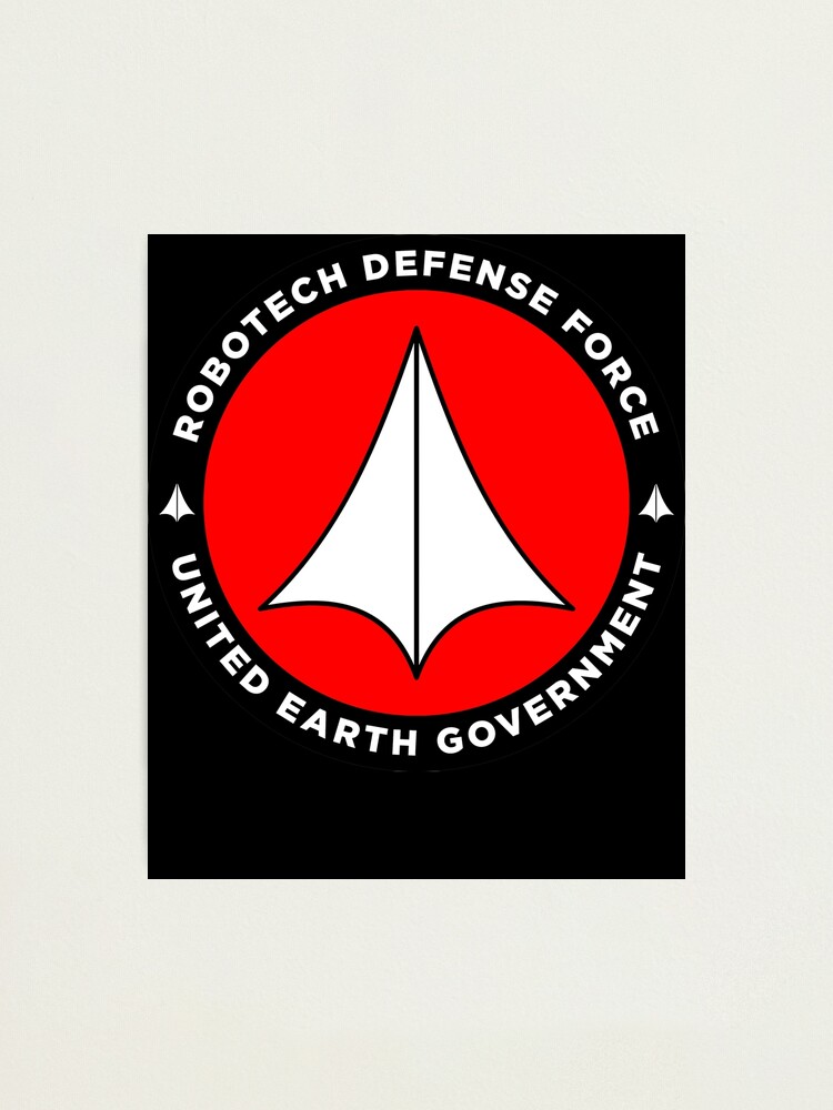 "Robotech logo" Photographic Print for Sale by Conoineda | Redbubble