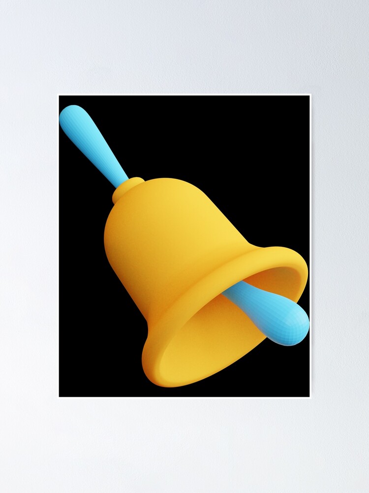 "Bell" Poster for Sale by 3Dimension | Redbubble
