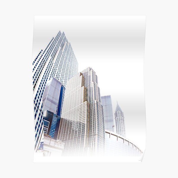 "Skyscraper Architecture High-rise building" Poster by nemram | Redbubble