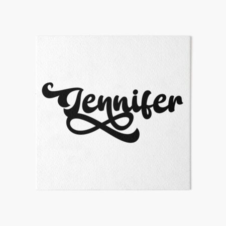 "Jennifer Name, Jennifer Calligraphy, Gift for Jennifer, Custom Gift ...