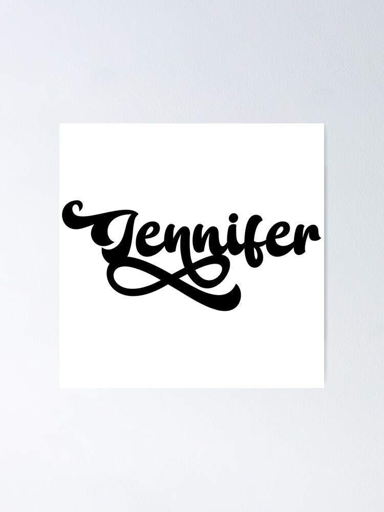 "Jennifer Name, Jennifer Calligraphy, Gift for Jennifer, Custom Gift Jennifer, Personalized Gift ...