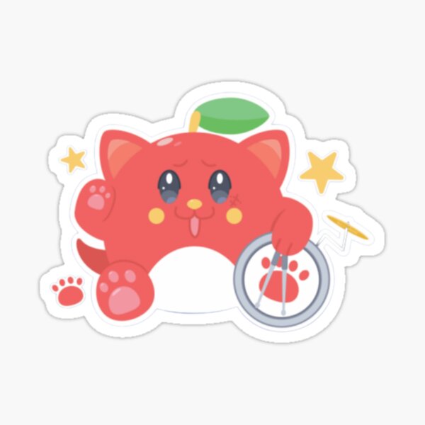 "Nyango star" Sticker by halley-g-shirts | Redbubble