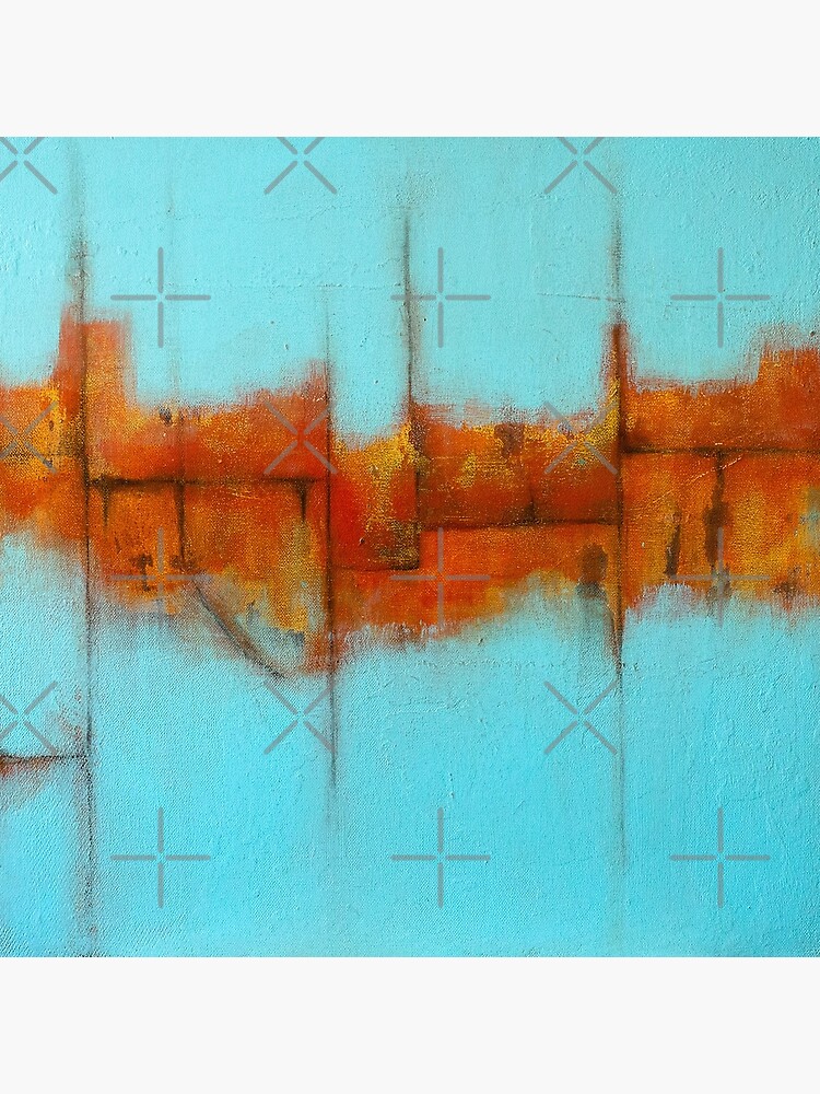 "Rust and Burnt Orange" Poster for Sale by boyad | Redbubble