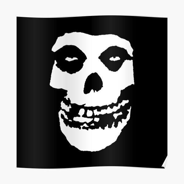 "Misfits Face" Poster for Sale by MamujuGreen | Redbubble