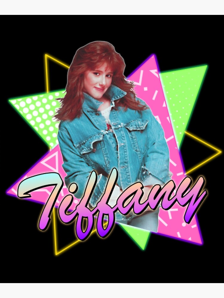 "Tiffany 80s Style Design" Poster for Sale by PaulaCollinsArt | Redbubble