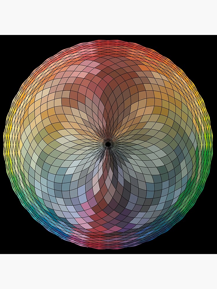 "Color Wheel - Hand-drawn Digital Rainbow Art and Optical Illusion ...