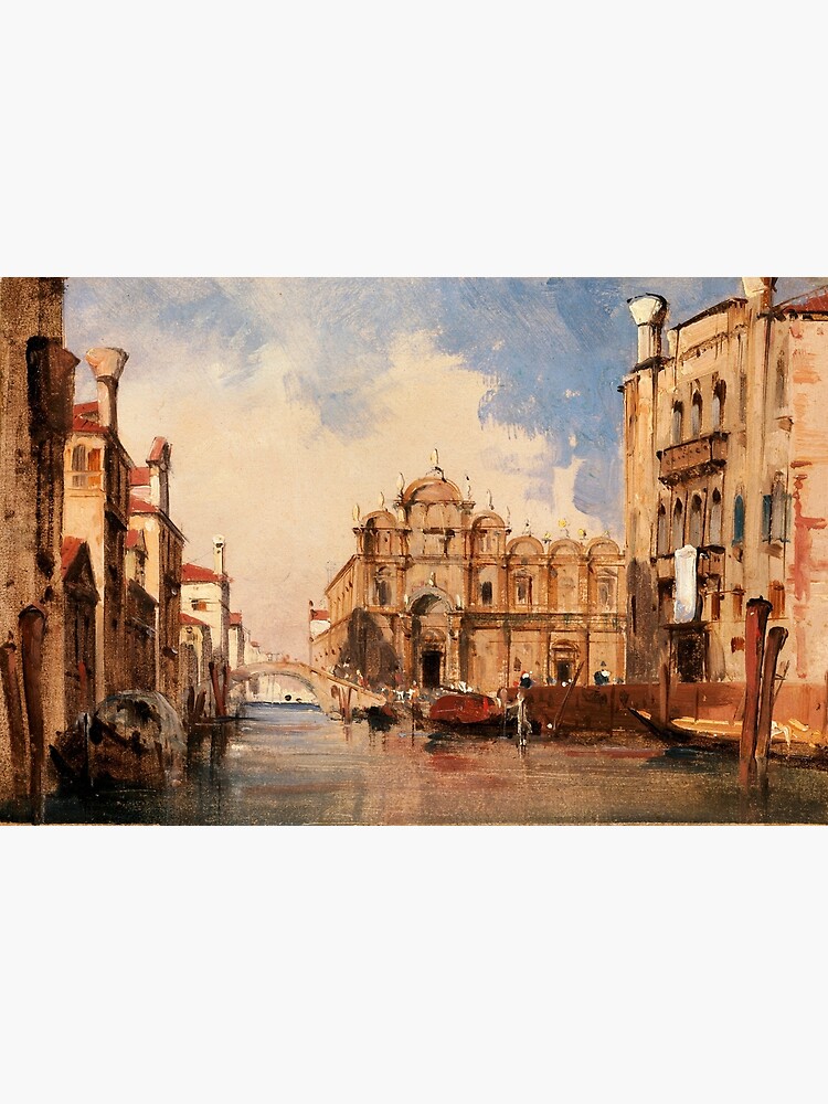 "Jules-Romain Joyant - The Scuola di San Marco, Venice (1830)" Poster ...