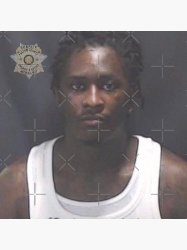 "Young Thug Mugshot" Poster for Sale by Deesappointment | Redbubble