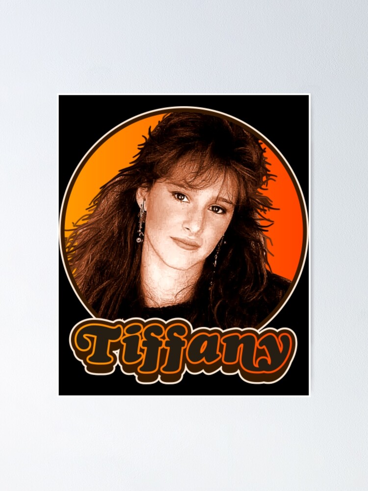 "Retro Tiffany Singer Tribute" Poster for Sale by PaulaCollinsArt ...