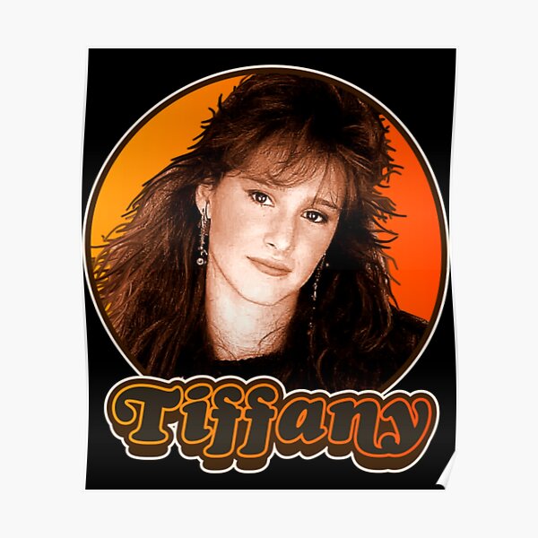 "Retro Tiffany Singer Tribute" Poster for Sale by PaulaCollinsArt ...